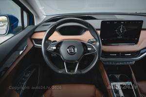Blue Skoda Enyaq 2021 in Tartu, with an engine capacity of 0.00 L and mileage of 119 thousand km for 31900 €, photo 11 on AUTOMOTO.COM.LV
