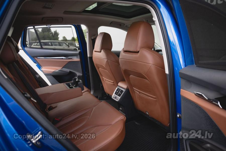 Blue Skoda Enyaq 2021 in Tartu, with an engine capacity of 0.00 L and mileage of 119 thousand km for 31900 €, photo 15 on AUTOMOTO.COM.LV