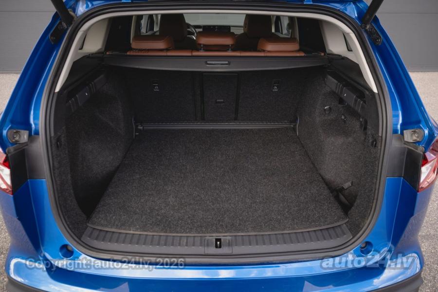 Blue Skoda Enyaq 2021 in Tartu, with an engine capacity of 0.00 L and mileage of 119 thousand km for 31900 €, photo 29 on AUTOMOTO.COM.LV