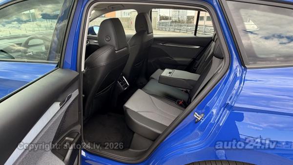 Blue Skoda Enyaq 2023 in Tallinn, with an engine capacity of 0.00 L and mileage of 17 thousand km for 24499 €, photo 10 on AUTOMOTO.COM.LV