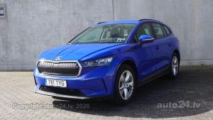 Zils Skoda Enyaq 2024 Tallina, ar dzinēja tilpumu 0.00 L un nobraukumu 23 tūkst. km par 27777 €, foto  vietnē AUTOMOTO.COM.LV