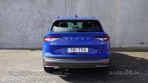 Blue Skoda Enyaq 2024 in Tallinn, with an engine capacity of 0.00 L and mileage of 23 thousand km for 27777 €, photo 8 on AUTOMOTO.COM.LV