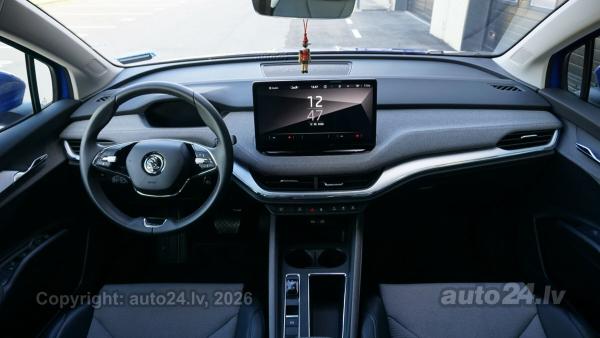 Zils Skoda Enyaq 2024 Tallina, ar dzinēja tilpumu 0.00 L un nobraukumu 23 tūkst. km par 27777 €, foto 10 vietnē AUTOMOTO.COM.LV