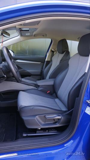 Blue Skoda Enyaq 2024 in Tallinn, with an engine capacity of 0.00 L and mileage of 23 thousand km for 27777 €, photo 12 on AUTOMOTO.COM.LV