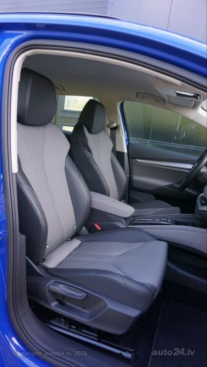 Blue Skoda Enyaq 2024 in Tallinn, with an engine capacity of 0.00 L and mileage of 23 thousand km for 27777 €, photo 15 on AUTOMOTO.COM.LV