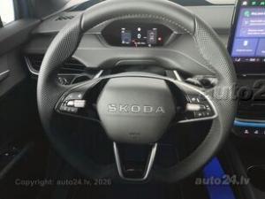 Blue Skoda Enyaq 2025 in Tallinn, with an engine capacity of 0.00 L and mileage of 8 thousand km for 57900 €, photo 12 on AUTOMOTO.COM.LV