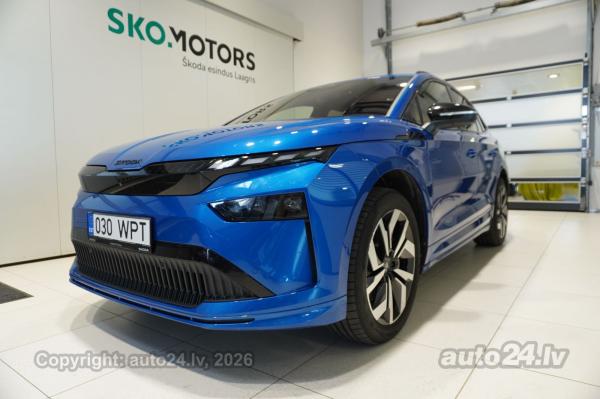 Синий Шкода Enyaq 2025 в Таллин, объемом двигателя 0.00 л и пробегом 13 тыс. км за 53000 €, фото 1 на AUTOMOTO.COM.LV