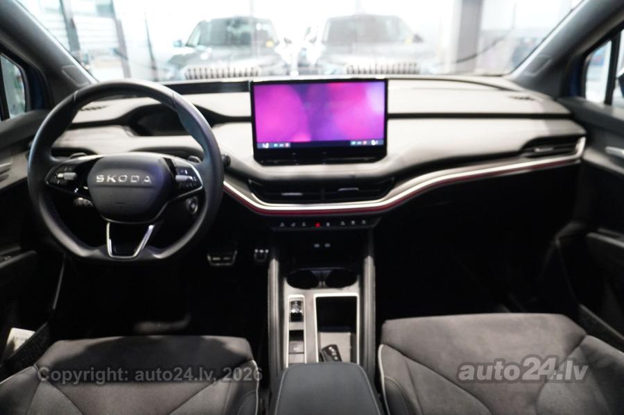 Zils Skoda Enyaq 2025 Tallina, ar dzinēja tilpumu 0.00 L un nobraukumu 13 tūkst. km par 53000 €, foto 12 vietnē AUTOMOTO.COM.LV