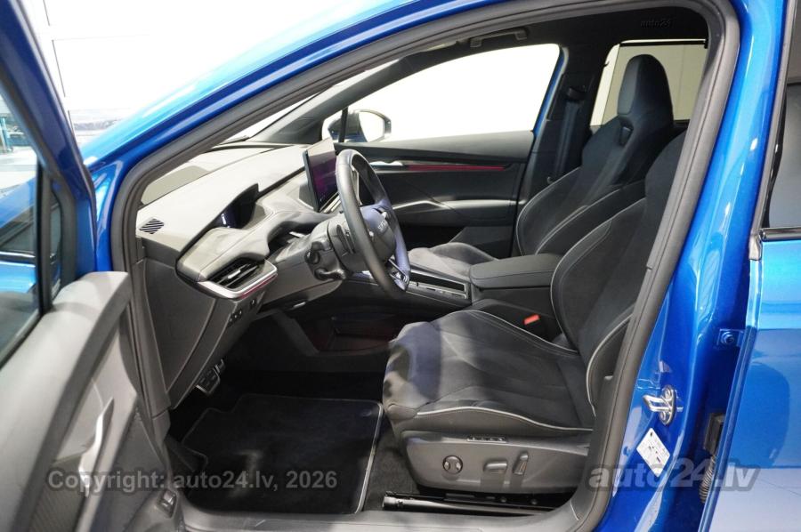 Zils Skoda Enyaq 2025 Tallina, ar dzinēja tilpumu 0.00 L un nobraukumu 13 tūkst. km par 53000 €, foto 16 vietnē AUTOMOTO.COM.LV