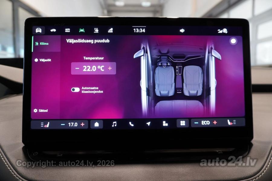 Zils Skoda Enyaq 2025 Tallina, ar dzinēja tilpumu 0.00 L un nobraukumu 13 tūkst. km par 53000 €, foto 21 vietnē AUTOMOTO.COM.LV