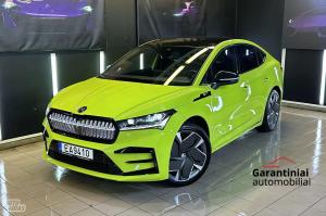 Zaļš Skoda Enyaq 2022 Avižieniai, ar dzinēja tilpumu 0.00 L un nobraukumu 12 tūkst. km par 39750 €, foto  vietnē AUTOMOTO.COM.LV