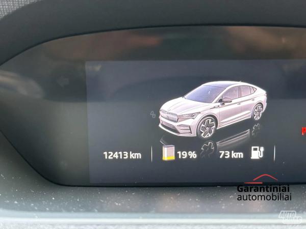 Zaļš Skoda Enyaq 2022 Avižieniai, ar dzinēja tilpumu 0.00 L un nobraukumu 12 tūkst. km par 39750 €, foto 8 vietnē AUTOMOTO.COM.LV