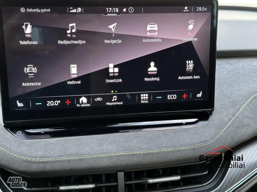 Zaļš Skoda Enyaq 2022 Avižieniai, ar dzinēja tilpumu 0.00 L un nobraukumu 12 tūkst. km par 39750 €, foto 19 vietnē AUTOMOTO.COM.LV