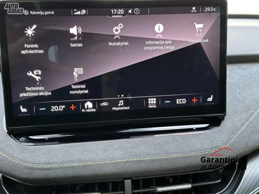 Zaļš Skoda Enyaq 2022 Avižieniai, ar dzinēja tilpumu 0.00 L un nobraukumu 12 tūkst. km par 39750 €, foto 21 vietnē AUTOMOTO.COM.LV