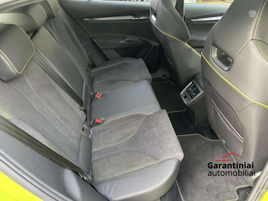 Green Skoda Enyaq 2022 in Vilnius, with an engine capacity of 0.00 L and mileage of 12 thousand km for 39750 €, photo 6 on AUTOMOTO.COM.LV