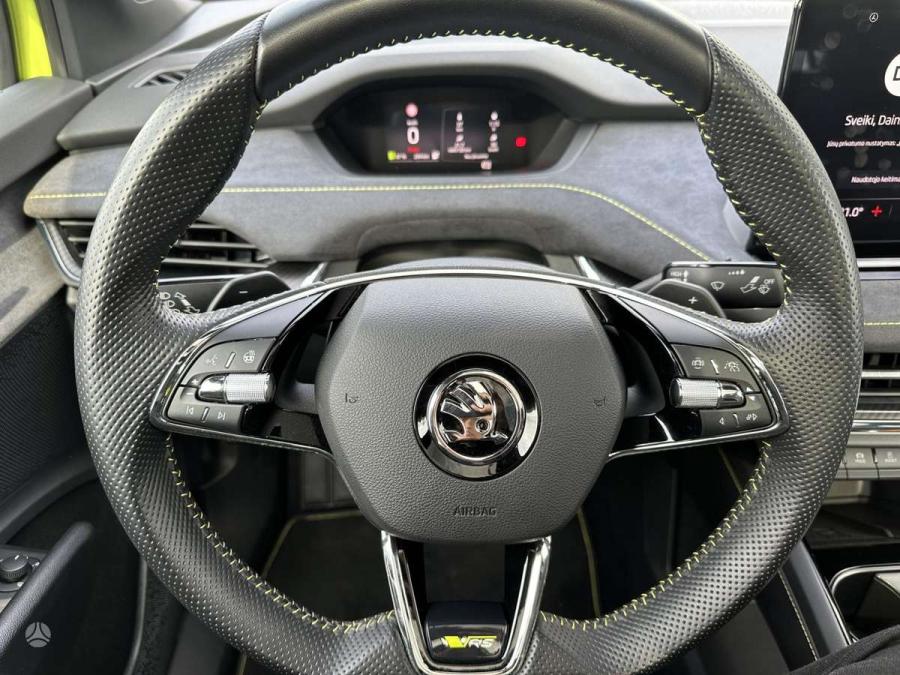 Zaļš Skoda Enyaq 2022 Viļņa, ar dzinēja tilpumu 0.00 L un nobraukumu 13 tūkst. km par 39750 €, foto 8 vietnē AUTOMOTO.COM.LV