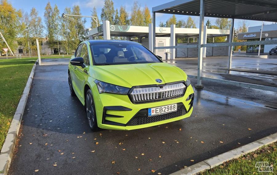 Zaļš Skoda Enyaq 2023 Šauļi, ar dzinēja tilpumu 0.00 L un nobraukumu 110 tūkst. km par 33500 €, foto 8 vietnē AUTOMOTO.COM.LV