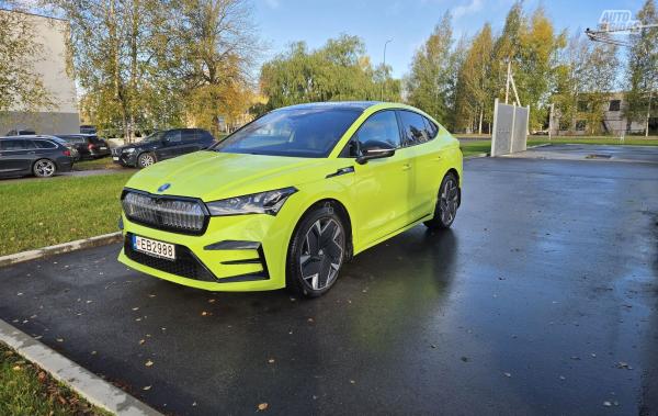 Skoda Enyaq 2023 Šauļi vietnē Zaļš Skoda Enyaq 2023 Šauļi, ar dzinēja tilpumu 0.00 L un nobraukumu 110 tūkst. km par 33500 €, foto 9 vietnē AUTOMOTO.COM.LV