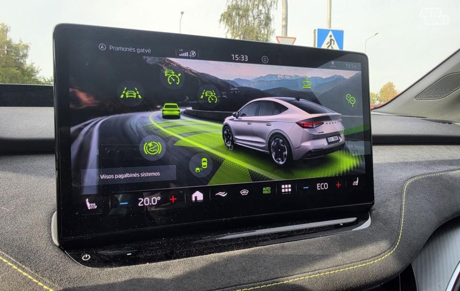 Zaļš Skoda Enyaq 2023 Šauļi, ar dzinēja tilpumu 0.00 L un nobraukumu 110 tūkst. km par 33500 €, foto 15 vietnē AUTOMOTO.COM.LV