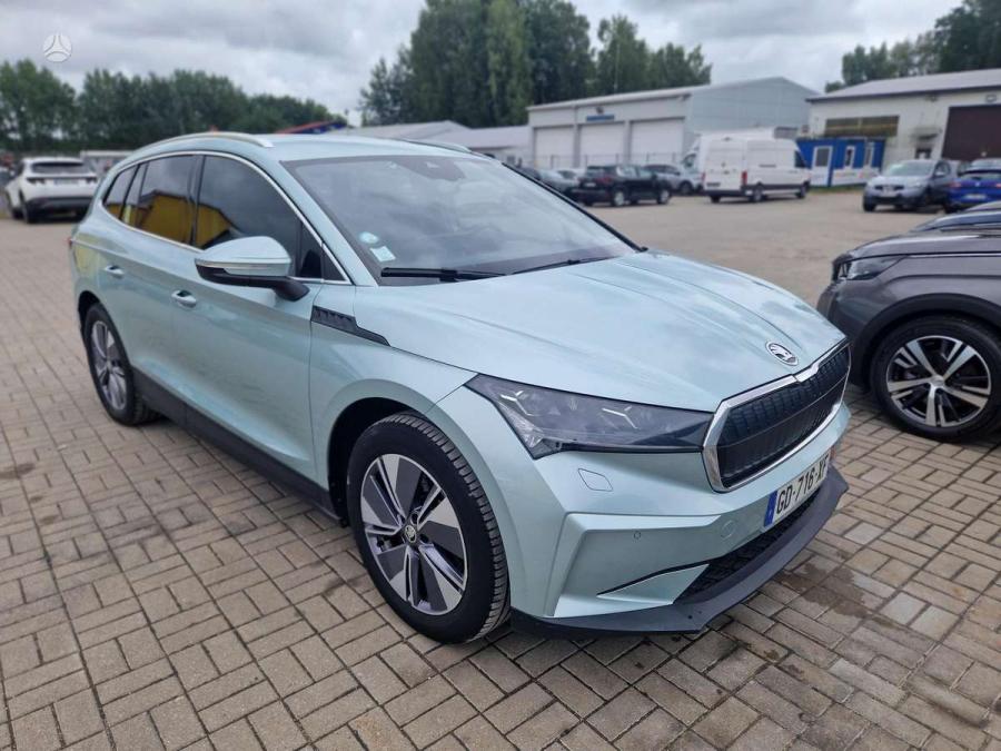 Зеленый Шкода Enyaq 2021 в Каунас, объемом двигателя 0.00 л и пробегом 422 тыс. км за 15500 €, фото 3 на AUTOMOTO.COM.LV