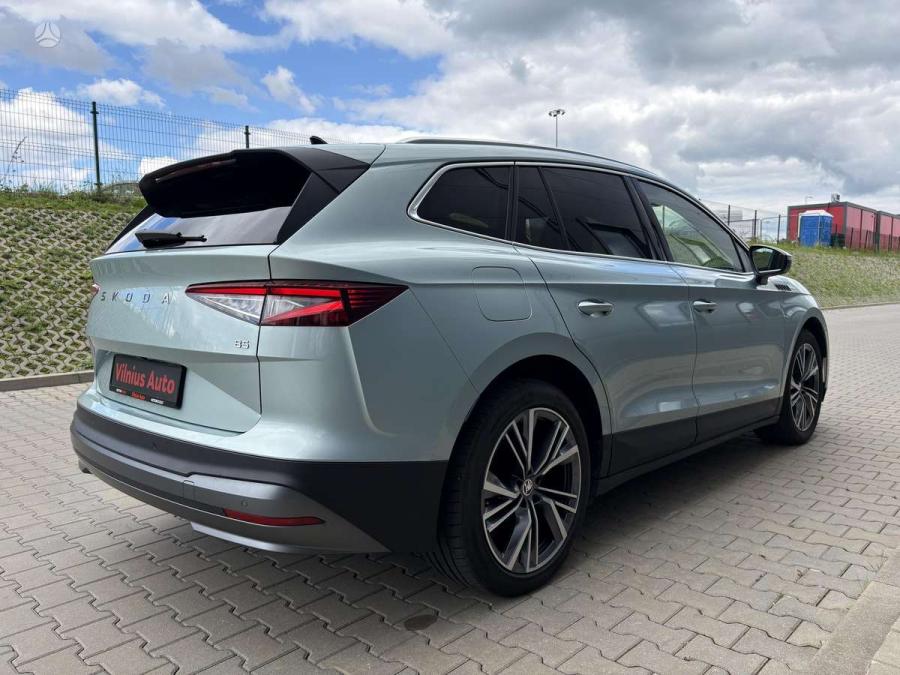 Zaļš Skoda Enyaq 2024 Viļņa, ar dzinēja tilpumu 0.00 L un nobraukumu 4 tūkst. km par 37890 €, foto 5 vietnē AUTOMOTO.COM.LV