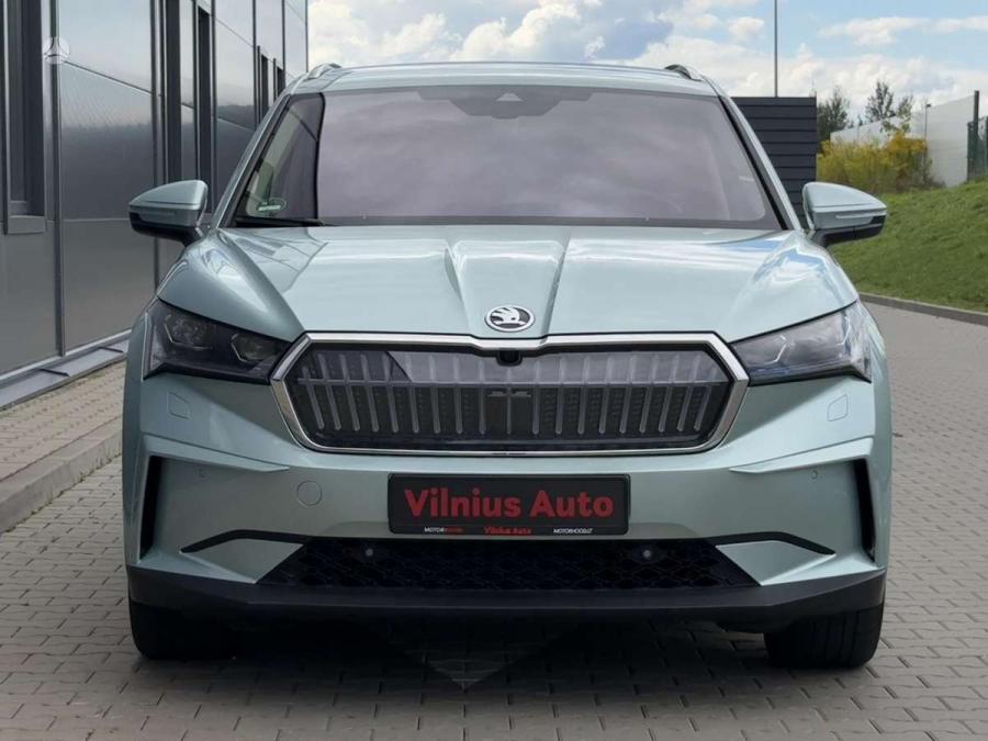 Zaļš Skoda Enyaq 2024 Viļņa, ar dzinēja tilpumu 0.00 L un nobraukumu 4 tūkst. km par 37890 €, foto 6 vietnē AUTOMOTO.COM.LV
