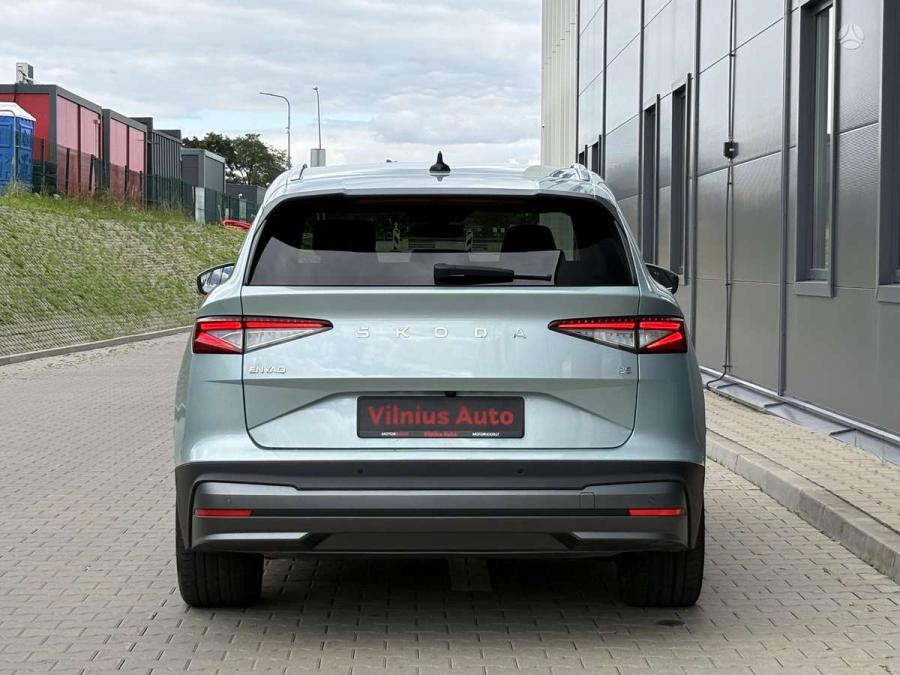 Zaļš Skoda Enyaq 2024 Viļņa, ar dzinēja tilpumu 0.00 L un nobraukumu 4 tūkst. km par 37890 €, foto 8 vietnē AUTOMOTO.COM.LV