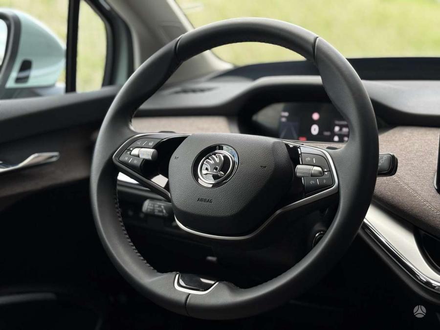 Zaļš Skoda Enyaq 2024 Viļņa, ar dzinēja tilpumu 0.00 L un nobraukumu 4 tūkst. km par 37890 €, foto 23 vietnē AUTOMOTO.COM.LV