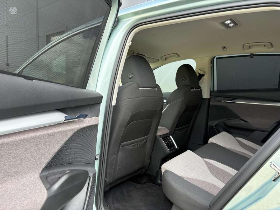 Zaļš Skoda Enyaq 2024 Viļņa, ar dzinēja tilpumu 0.00 L un nobraukumu 4 tūkst. km par 37890 €, foto 35 vietnē AUTOMOTO.COM.LV