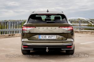 Green Skoda Enyaq 2025 in Parnu, with an engine capacity of 0.00 L and mileage of 15 thousand km for 54500 €, photo 9 on AUTOMOTO.COM.LV