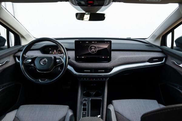 Pelēks Skoda Enyaq 2021 Rīga, ar dzinēja tilpumu 0.00 L un nobraukumu 123 tūkst. km par 20900 €, foto 10 vietnē AUTOMOTO.COM.LV
