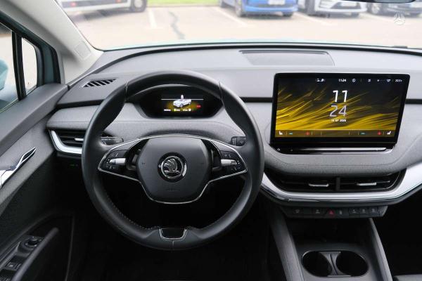 Grey Skoda Enyaq 2022 in Vilnius, with an engine capacity of 0.00 L and mileage of 91 thousand km for 21300 €, photo 5 on AUTOMOTO.COM.LV