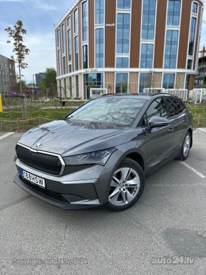 Grey Skoda Enyaq 2023 in Tallinn, with an engine capacity of 0.00 L and mileage of 49 thousand km for 34000 €, photo  on AUTOMOTO.COM.LV