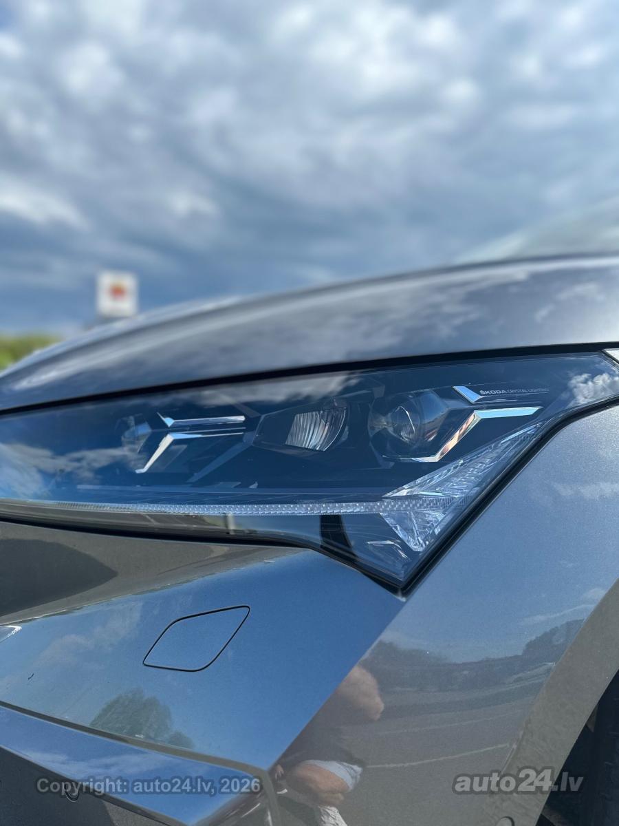 Grey Skoda Enyaq 2023 in Tallinn, with an engine capacity of 0.00 L and mileage of 49 thousand km for 34000 €, photo 8 on AUTOMOTO.COM.LV