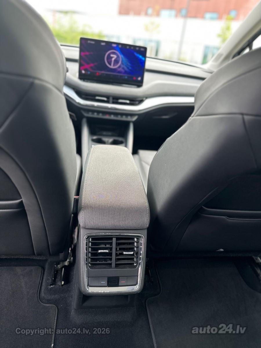 Grey Skoda Enyaq 2023 in Tallinn, with an engine capacity of 0.00 L and mileage of 49 thousand km for 34000 €, photo 14 on AUTOMOTO.COM.LV