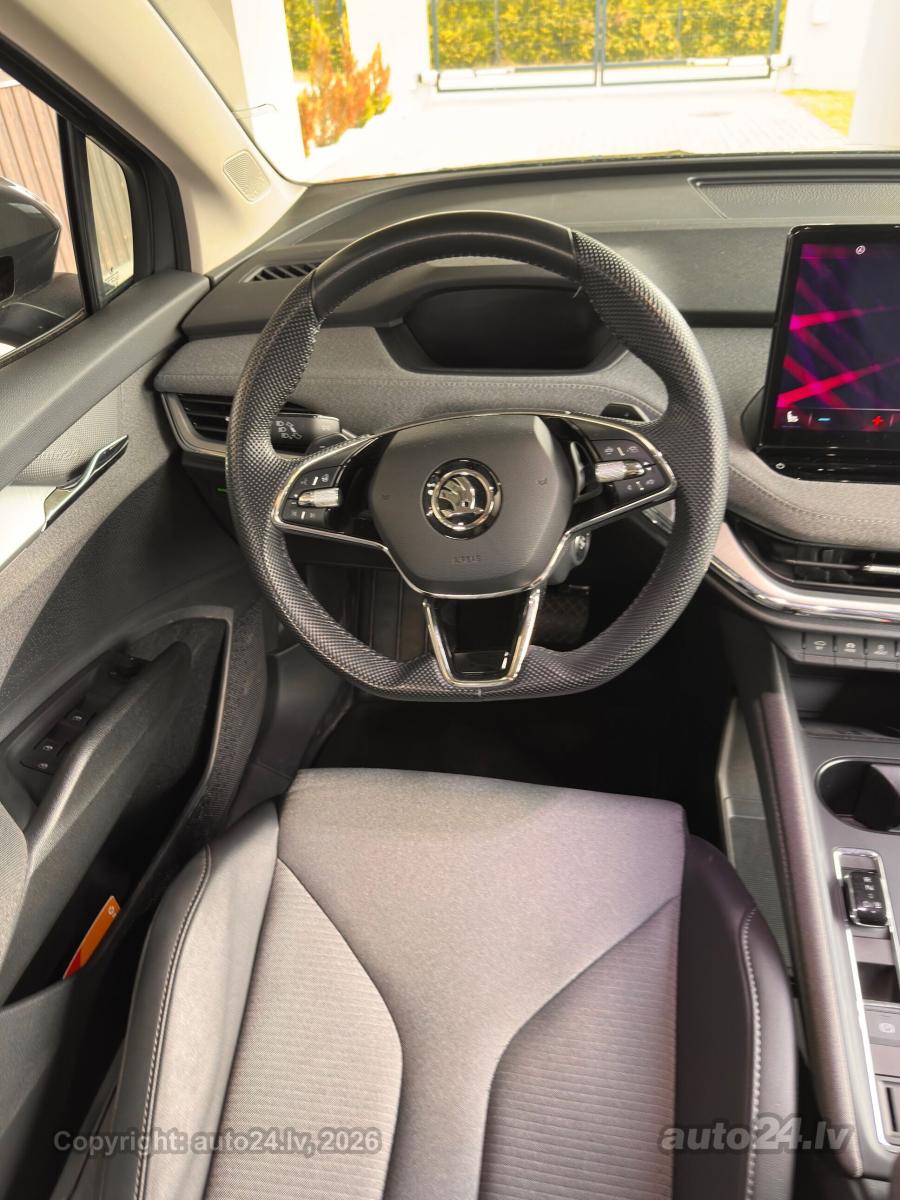 Grey Skoda Enyaq 2023 in Tallinn, with an engine capacity of 0.00 L and mileage of 49 thousand km for 34000 €, photo 19 on AUTOMOTO.COM.LV