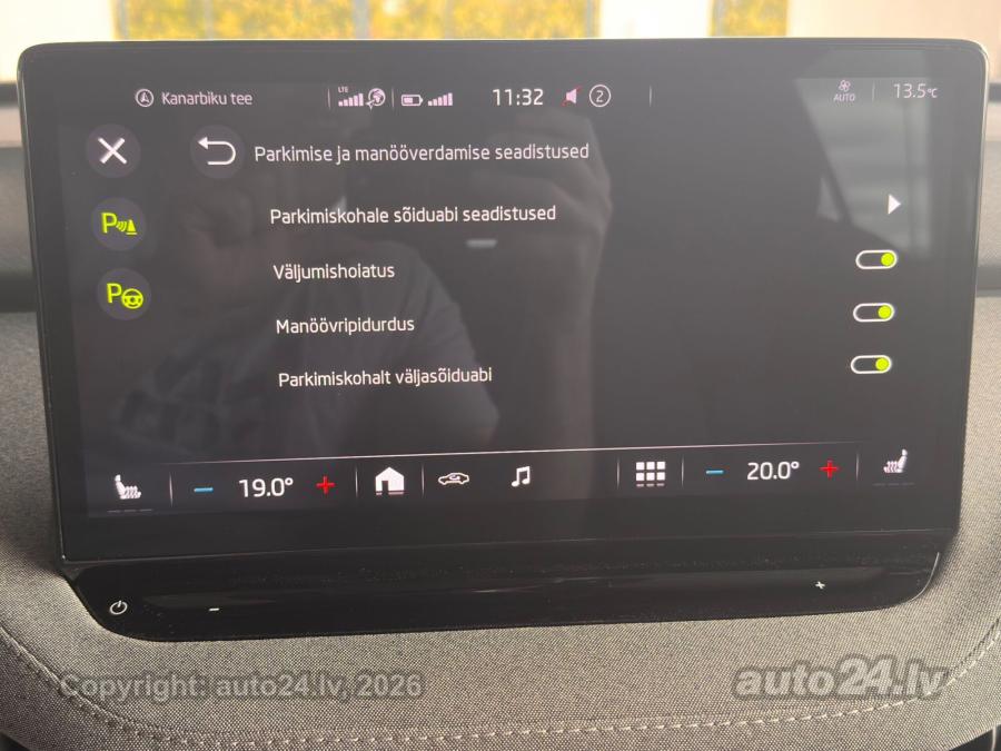 Grey Skoda Enyaq 2023 in Tallinn, with an engine capacity of 0.00 L and mileage of 49 thousand km for 34000 €, photo 27 on AUTOMOTO.COM.LV