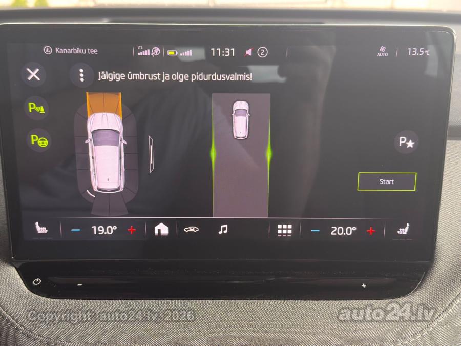 Grey Skoda Enyaq 2023 in Tallinn, with an engine capacity of 0.00 L and mileage of 49 thousand km for 34000 €, photo 31 on AUTOMOTO.COM.LV
