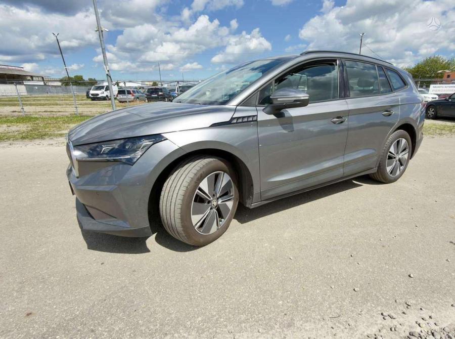 Pelēks Skoda Enyaq 2023 Šauļi, ar dzinēja tilpumu 0.00 L un nobraukumu 88 tūkst. km par 24500 €, foto 5 vietnē AUTOMOTO.COM.LV
