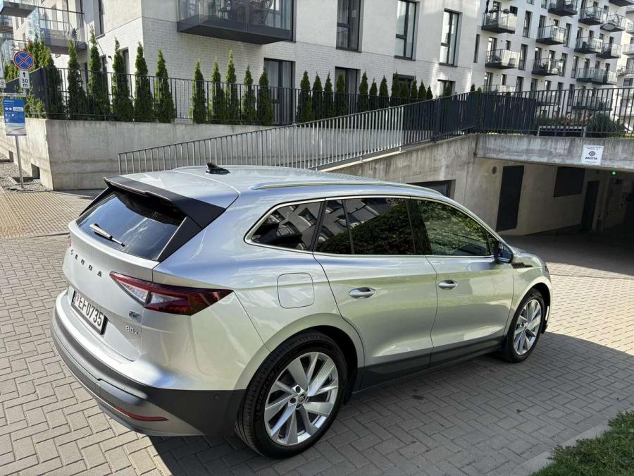 Pelēks Skoda Enyaq 2023 Viļņa, ar dzinēja tilpumu 0.00 L un nobraukumu 67 tūkst. km par 29200 €, foto 7 vietnē AUTOMOTO.COM.LV