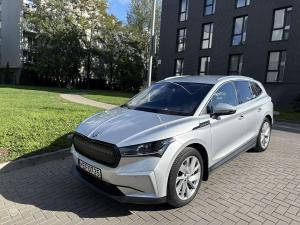 Pelēks Skoda Enyaq 2023 Viļņa, ar dzinēja tilpumu 0.00 L un nobraukumu 67 tūkst. km par 29200 €, foto 11 vietnē AUTOMOTO.COM.LV