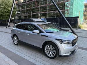 Pelēks Skoda Enyaq 2023 Viļņa, ar dzinēja tilpumu 0.00 L un nobraukumu 67 tūkst. km par 29200 €, foto 35 vietnē AUTOMOTO.COM.LV