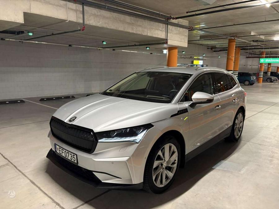 Pelēks Skoda Enyaq 2023 Viļņa, ar dzinēja tilpumu 0.00 L un nobraukumu 67 tūkst. km par 29200 €, foto 50 vietnē AUTOMOTO.COM.LV
