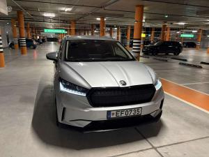 Pelēks Skoda Enyaq 2023 Viļņa, ar dzinēja tilpumu 0.00 L un nobraukumu 67 tūkst. km par 29200 €, foto 54 vietnē AUTOMOTO.COM.LV