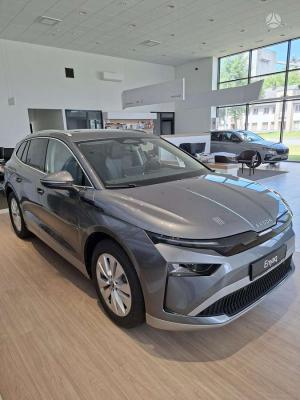 Grey Skoda Enyaq 2026 in Panevezys, with an engine capacity of 0.00 L and mileage of 0 thousand km for 48990 €, photo 5 on AUTOMOTO.COM.LV