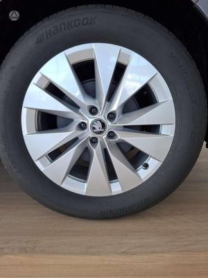 Grey Skoda Enyaq 2026 in Panevezys, with an engine capacity of 0.00 L and mileage of 0 thousand km for 48990 €, photo 9 on AUTOMOTO.COM.LV