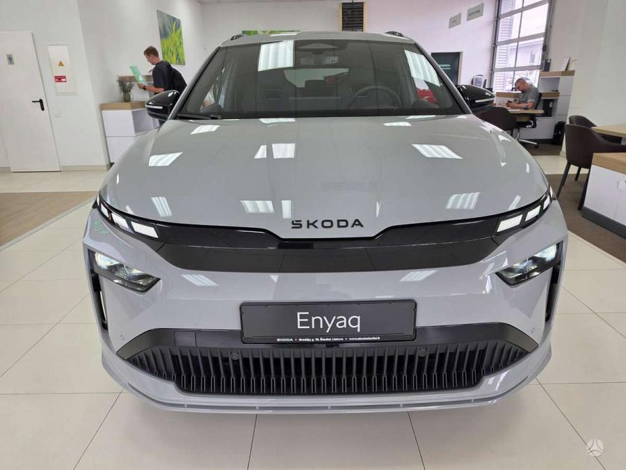 Серый Шкода Enyaq 2026 в Шяуляй, объемом двигателя 0.00 л и пробегом 0 тыс. км за 52155 €, фото 3 на AUTOMOTO.COM.LV