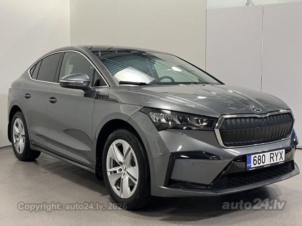 Skoda Enyaq 2024 in Tallinn on AUTOMOTO.COM.LV Grey Skoda Enyaq 2024 in Tallinn, with an engine capacity of 0.00 L and mileage of 20 thousand km for 33900 €, photo 4 on AUTOMOTO.COM.LV