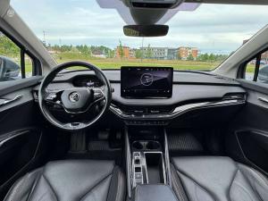 Grey Skoda Enyaq 2023 in Vilnius, with an engine capacity of 0.00 L and mileage of 210 thousand km for 22950 €, photo 15 on AUTOMOTO.COM.LV