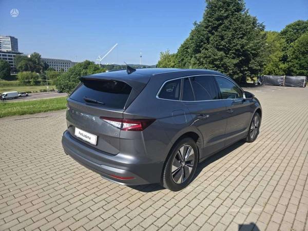 Pelēks Skoda Enyaq 2025 Viļņa, ar dzinēja tilpumu 0.00 L un nobraukumu 20 tūkst. km par 32900 €, foto 9 vietnē AUTOMOTO.COM.LV